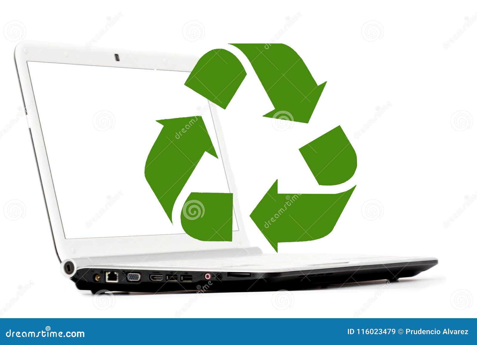Concept of Recycling of Computers and Electronic Stock Image - Image of ...