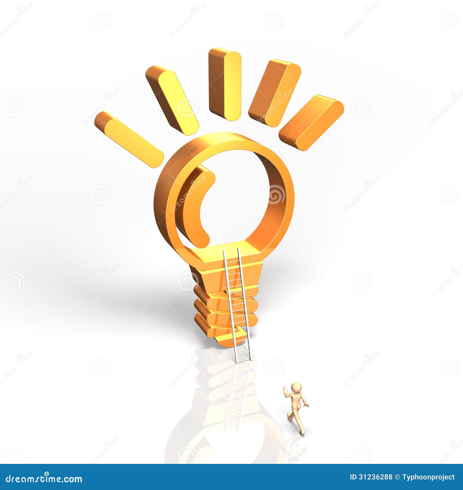 Concept that Represents the Desired Stock Illustration - Illustration ...