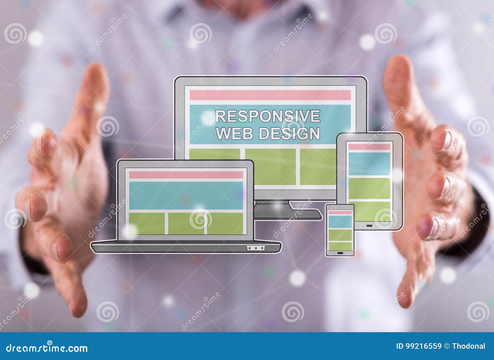 Concept of Responsive Web Design Stock Image - Image of modern ... Concept of Responsive Web Design Stock Image - Image of modern ...
