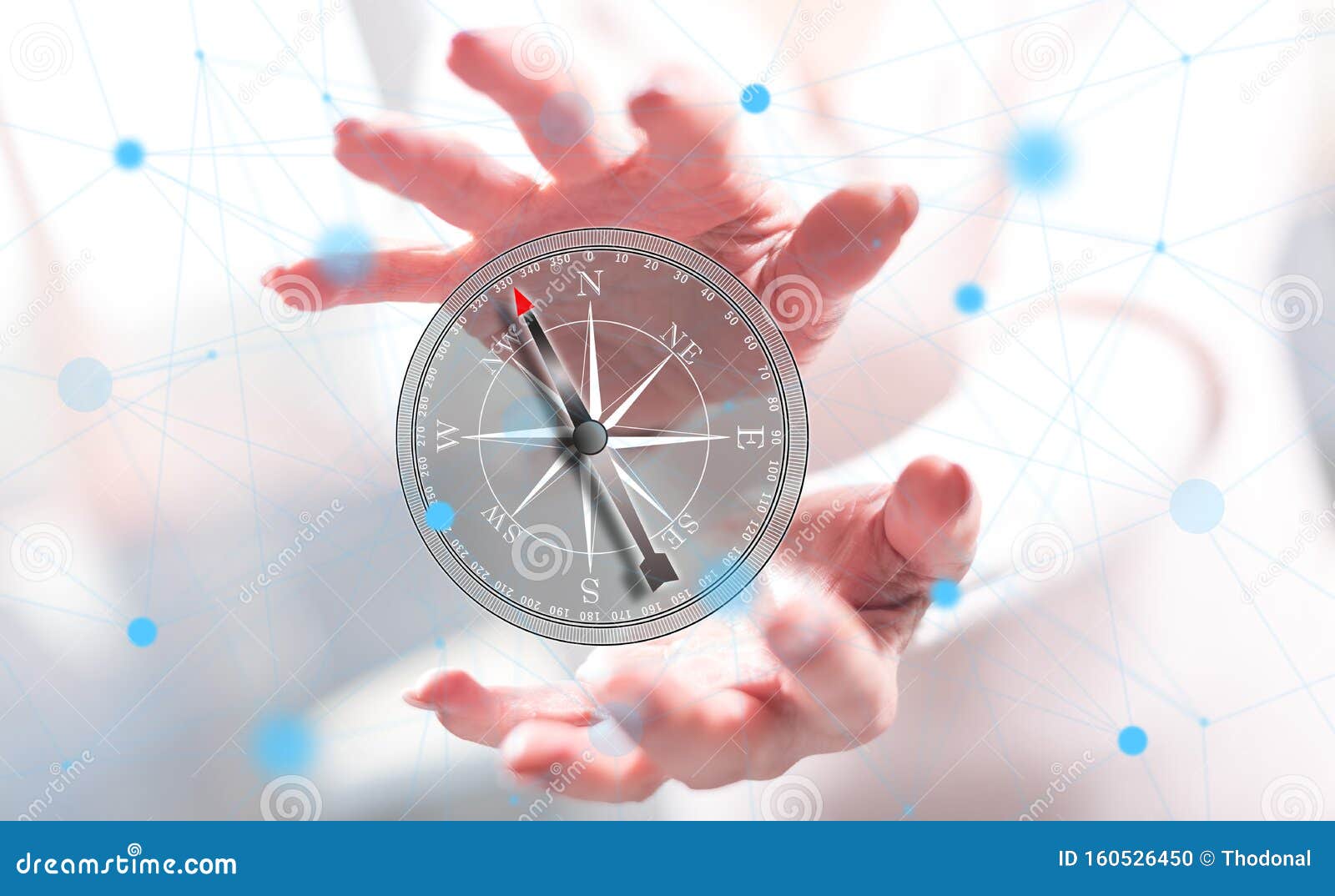 Concept of right direction stock photo. Image of hand - 160526450