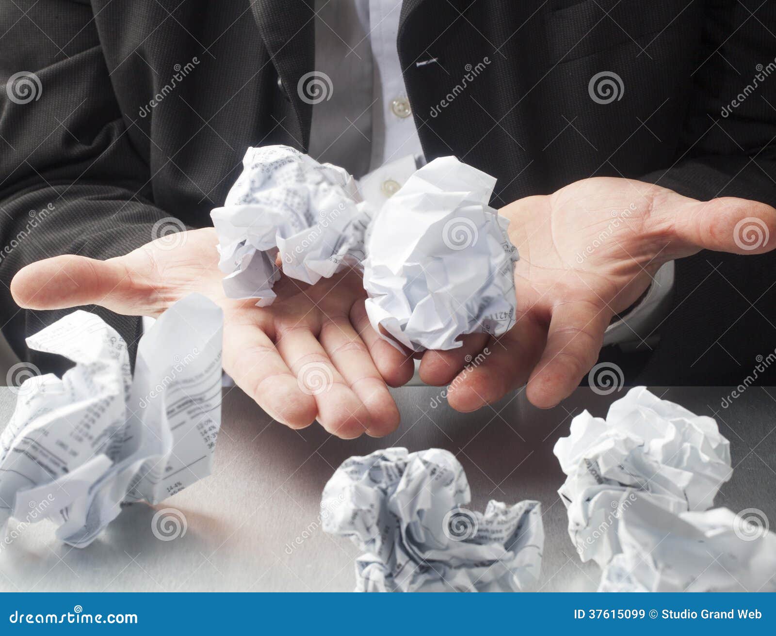 Concept of Ripping Off Ideas on Paper Stock Image - Image of ...