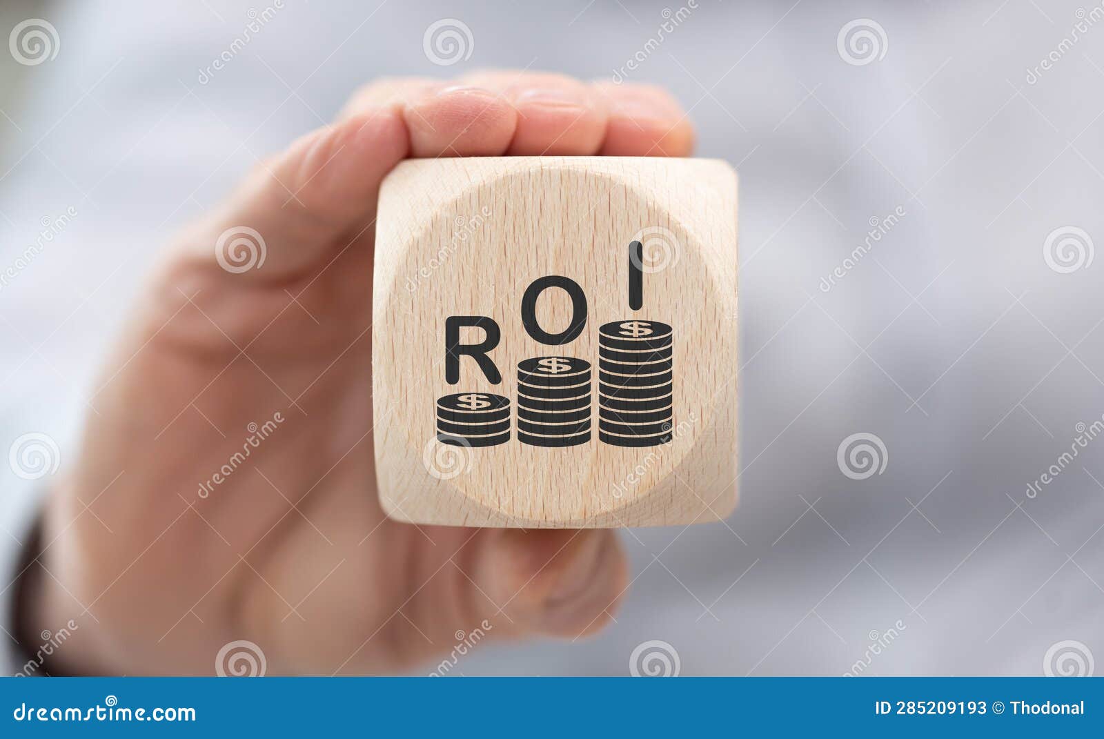 Concept of roi stock image. Image of strategy, management - 285209193