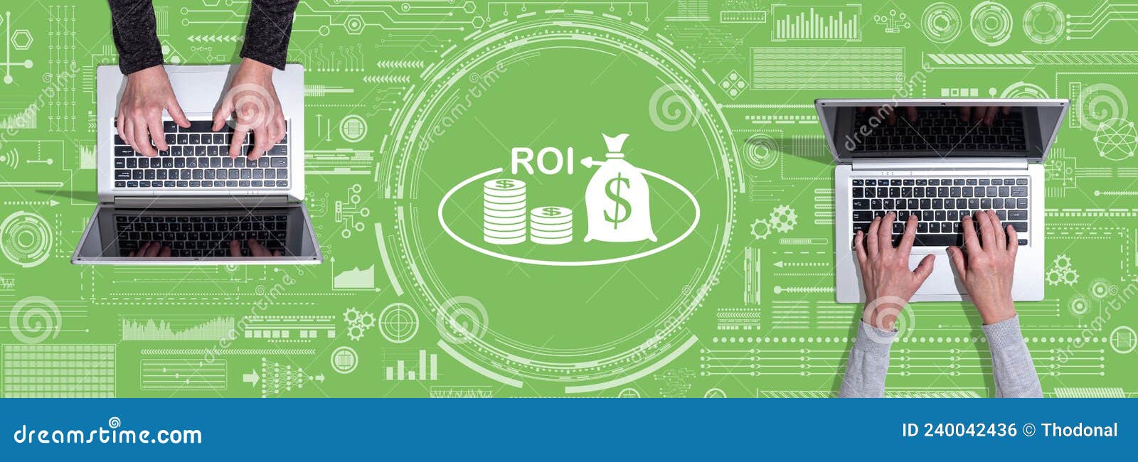 Concept of roi stock photo. Image of revenue, dividend - 240042436