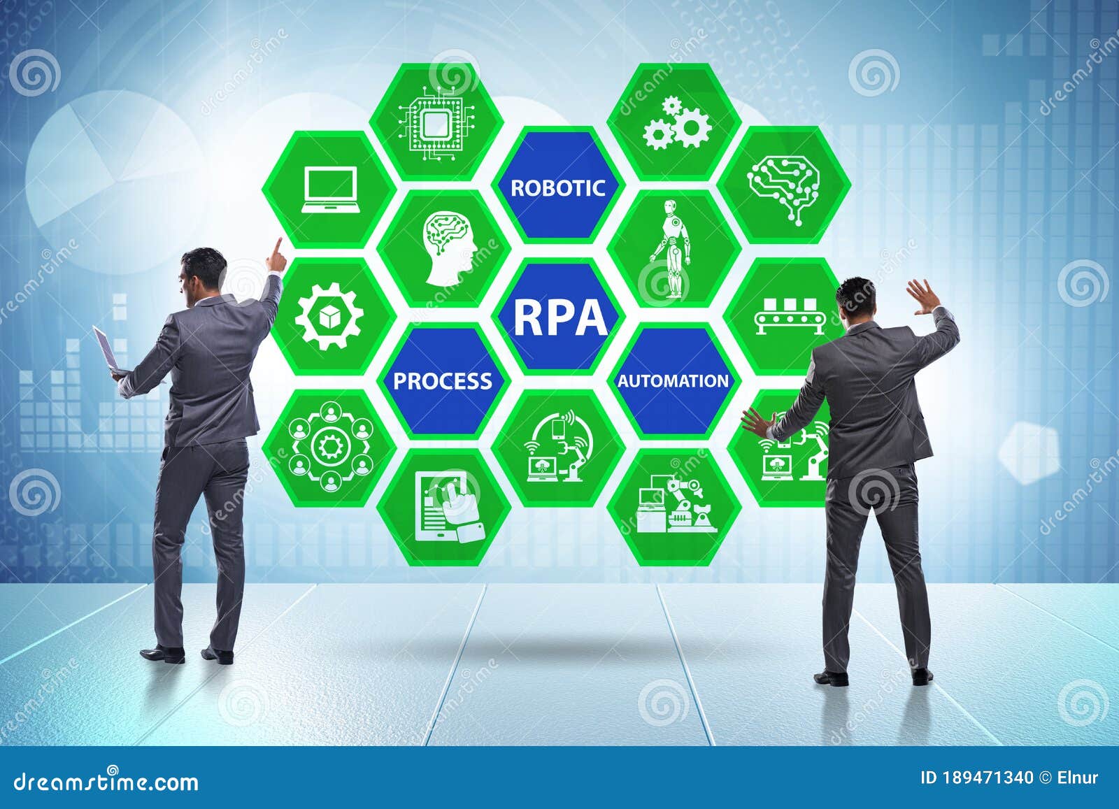 Concept of RPA - Robotic Process Automation Stock Photo - Image of ... Concept of RPA - Robotic Process Automation Stock Photo - Image of ...