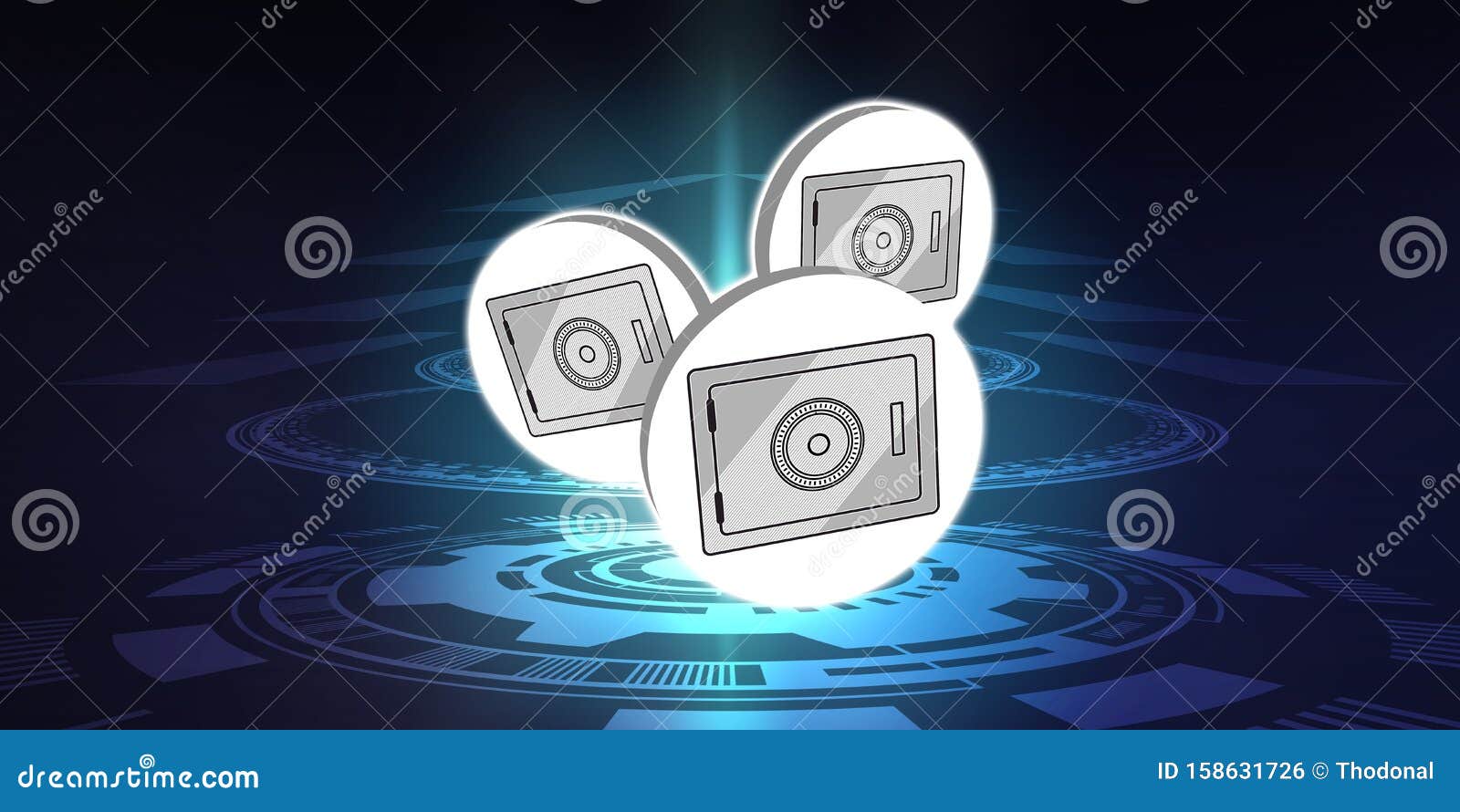 Concept of safety stock illustration. Illustration of concept - 158631726