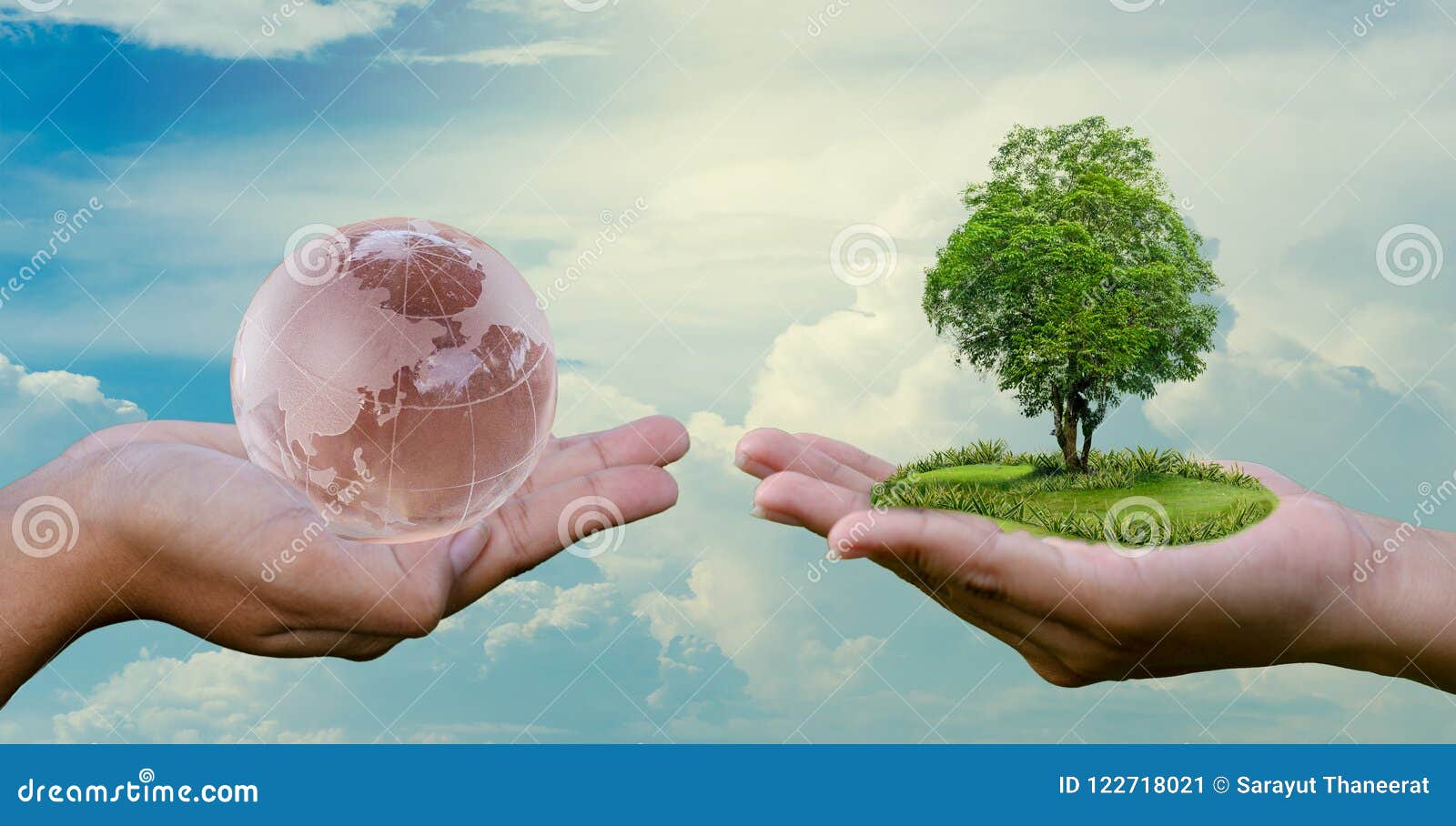 Concept Save the World Save Environment the World is in the Hands of ...