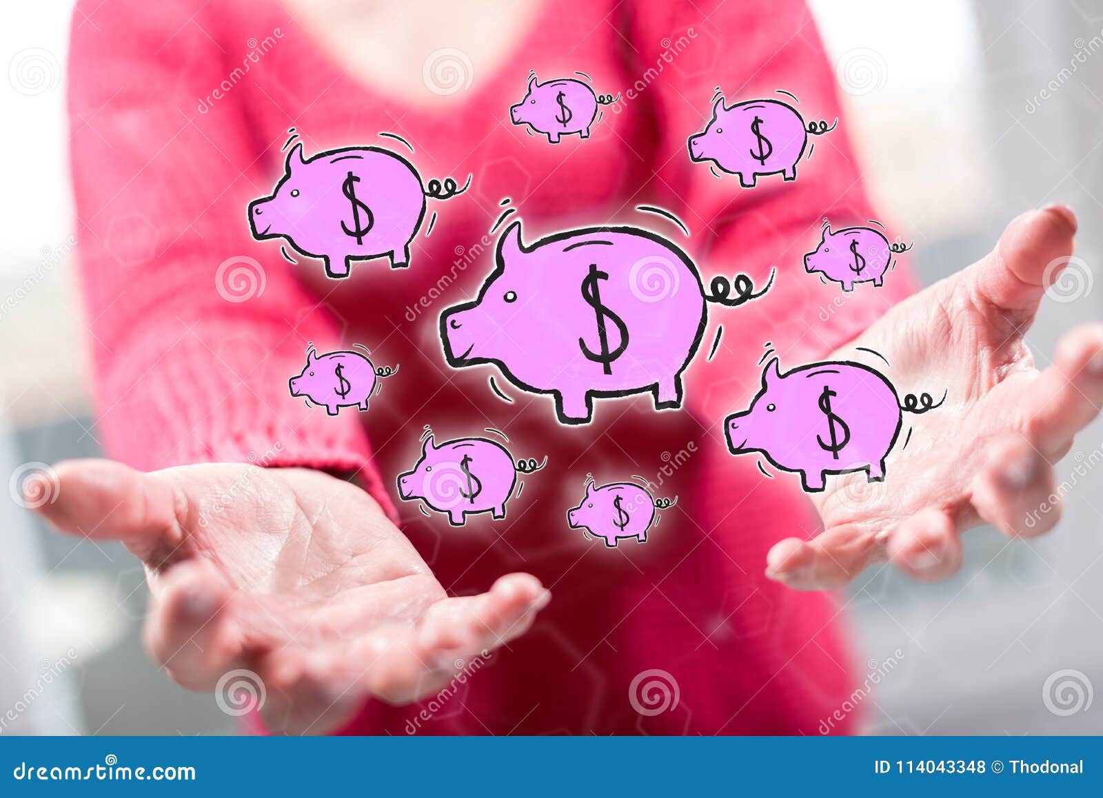 Concept of saving stock photo. Image of saving, save - 114043348