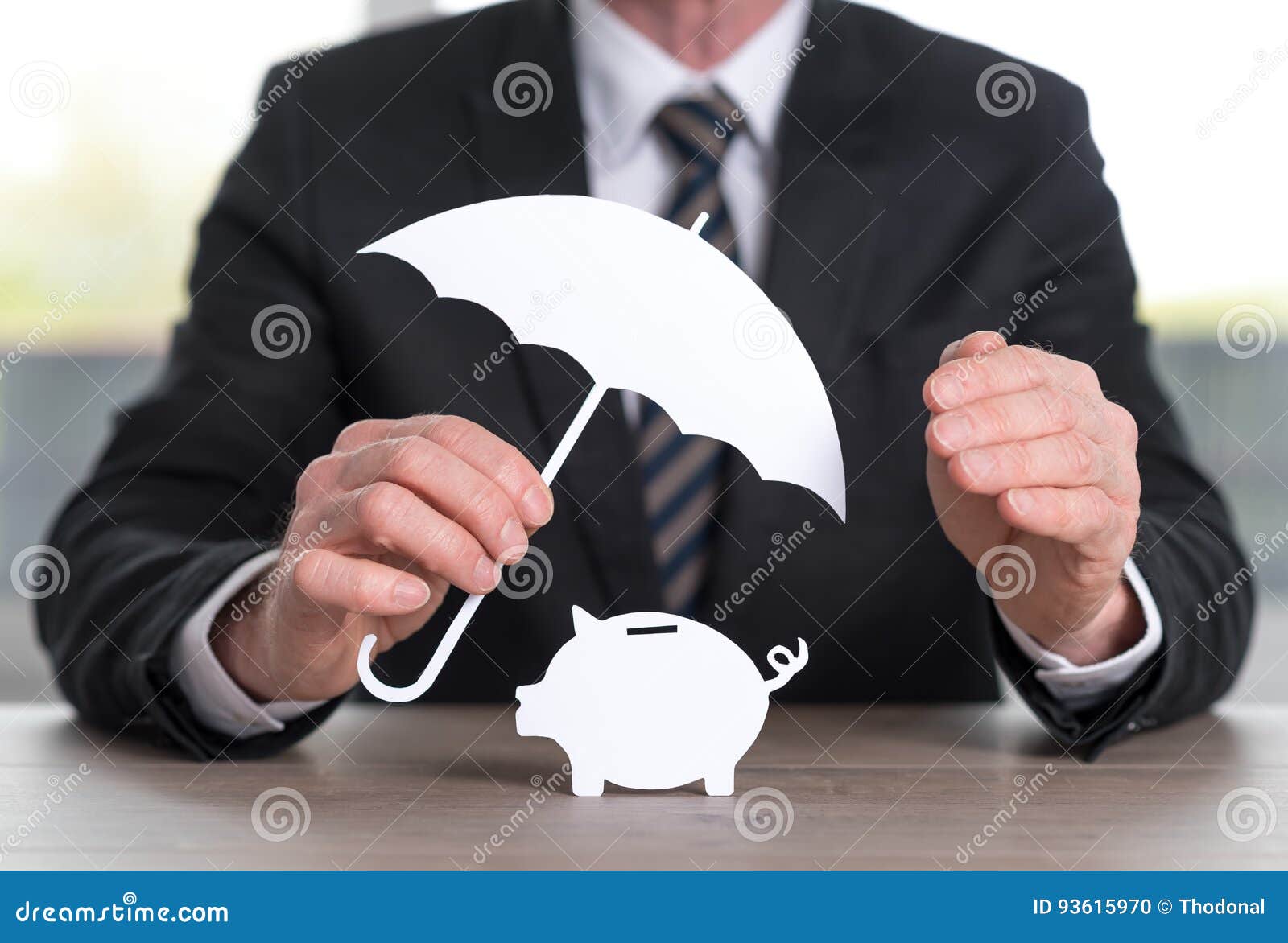Concept of Saving Protection Stock Photo - Image of concept, financial ...