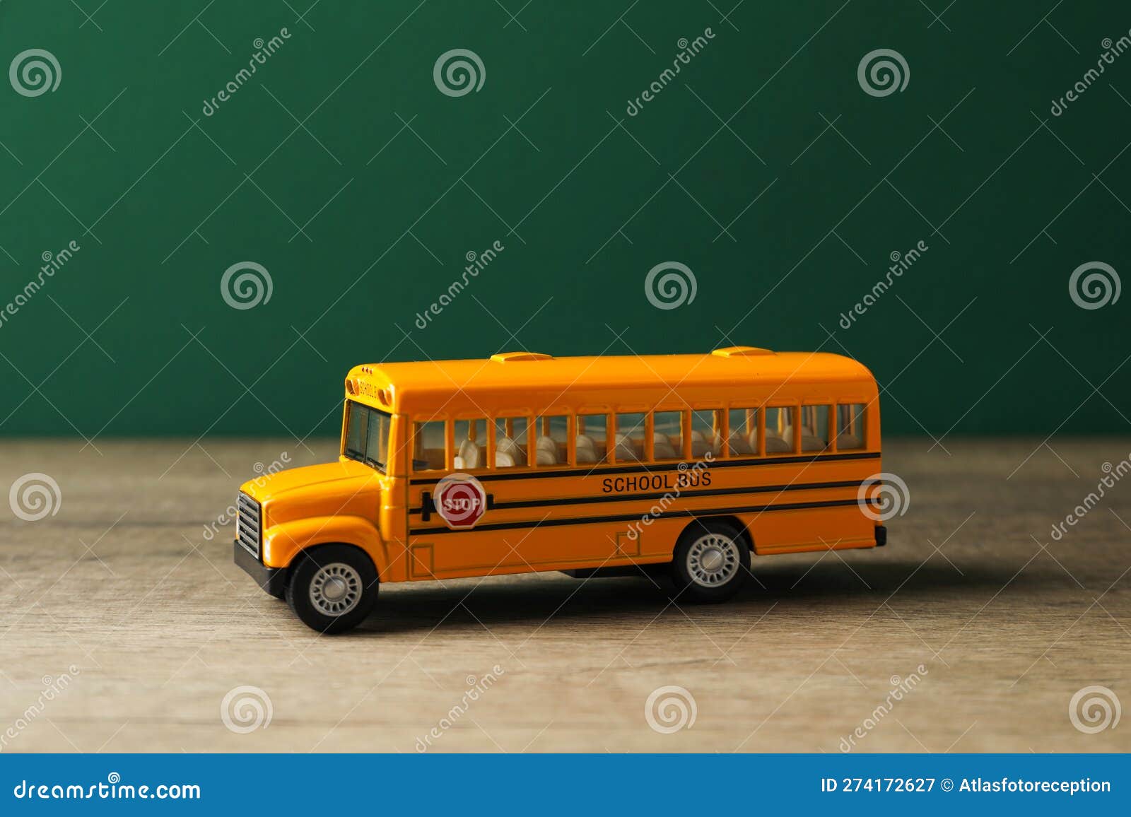 Concept of School Education with School Bus Stock Image - Image of ...