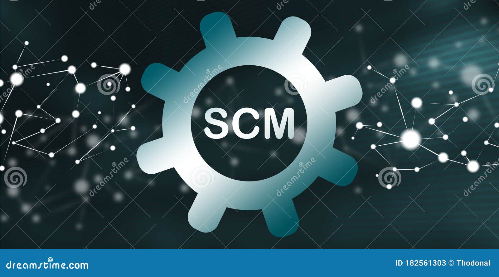 Concept of scm stock illustration. Illustration of relationship - 182561303