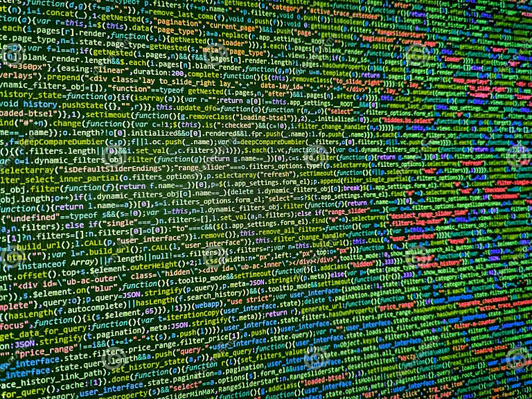 Concept Screen of Experienced Web Developer. Web Development Code: CSS/SASS Styles Preprocessor ...