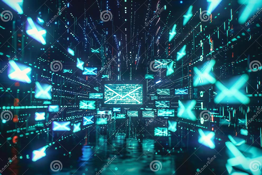 Concept of Secure Communication with Encrypted Messages and Emails ...