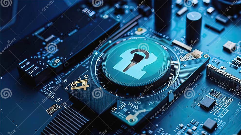 Concept of Secure Connection or Cyber Security Service, Security Lock ...