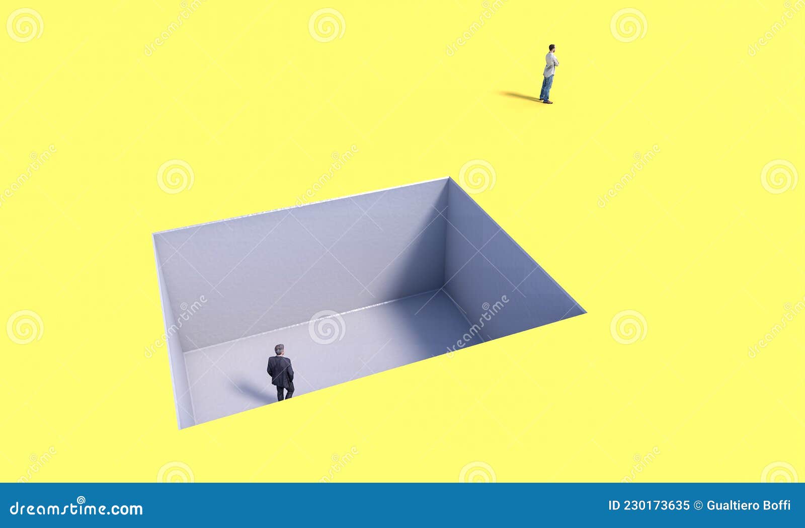 Concept of selfishness stock illustration. Illustration of team - 230173635