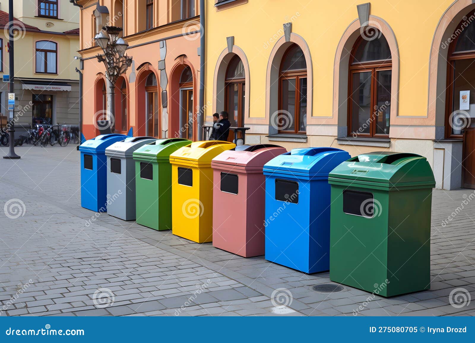 Concept of Separate Garbage in the Apartment. General and Recyclable ...