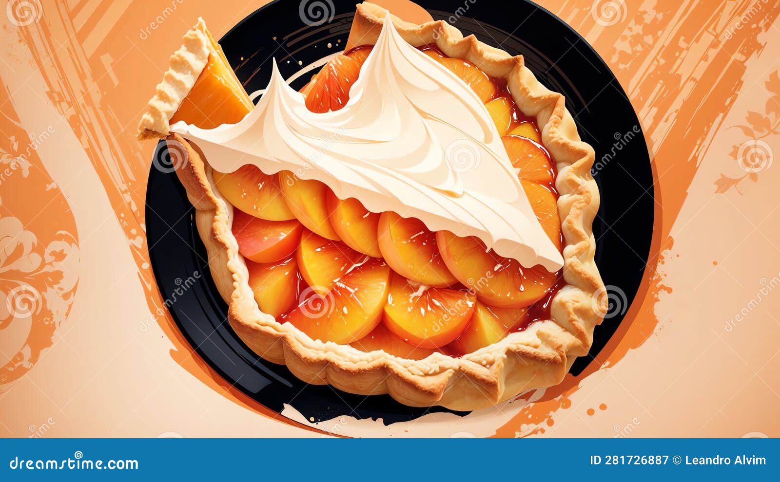 Serving Sweetness a Dynamic Vector Art of a Pie Server on National ...