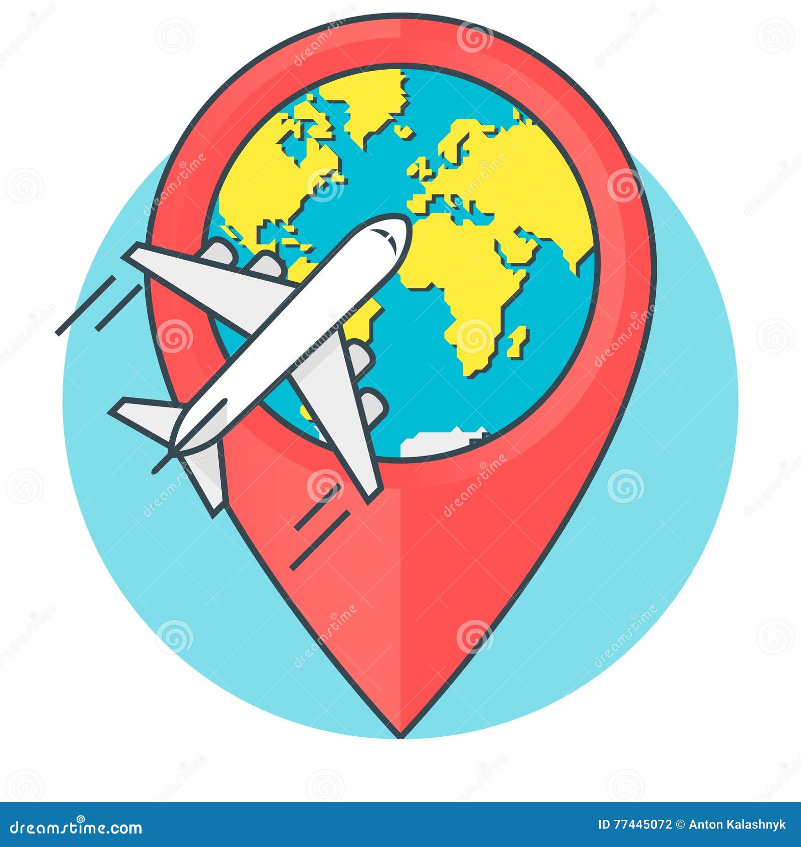 Concept shipping address stock illustration. Illustration of ...