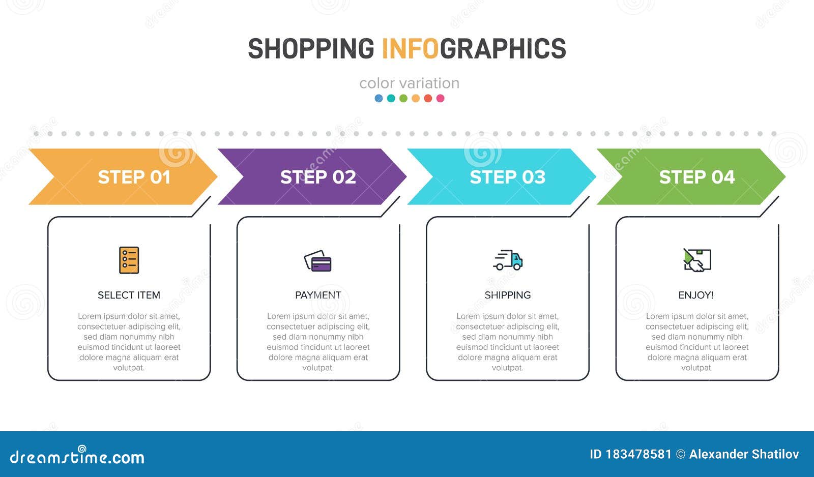 Four Step Process Flow Infographic Royalty-Free Stock Photography ... Four Step Process Flow Infographic Royalty-Free Stock Photography ...