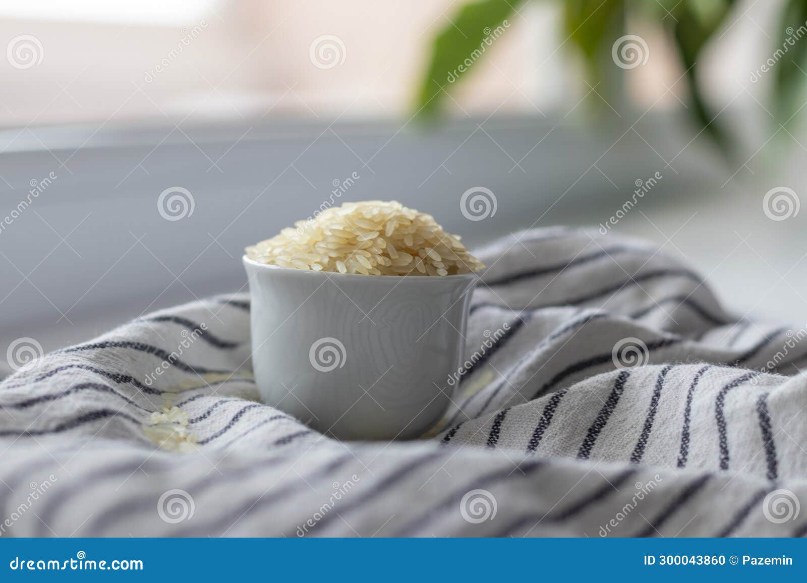 Concept Shot of the Bawl with White Rice. Food Stock Photo - Image of ...
