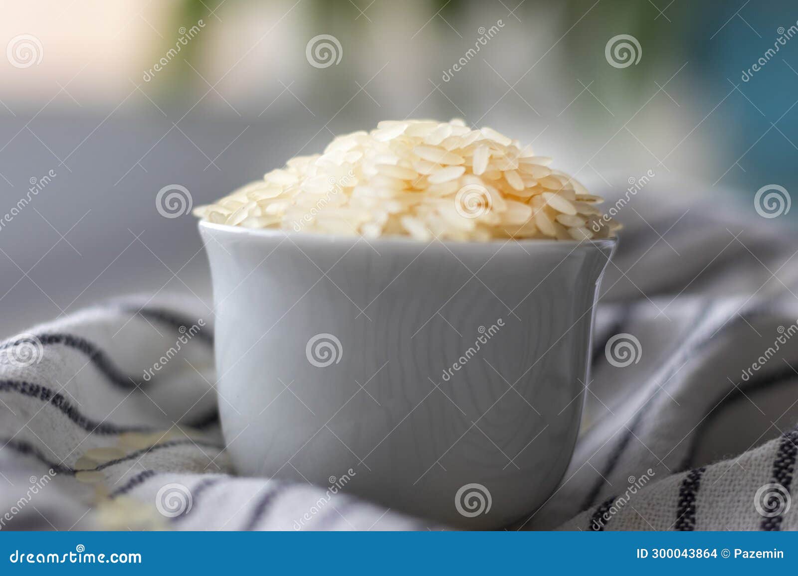 Concept Shot of the Bawl with White Rice. Food Stock Photo - Image of ...
