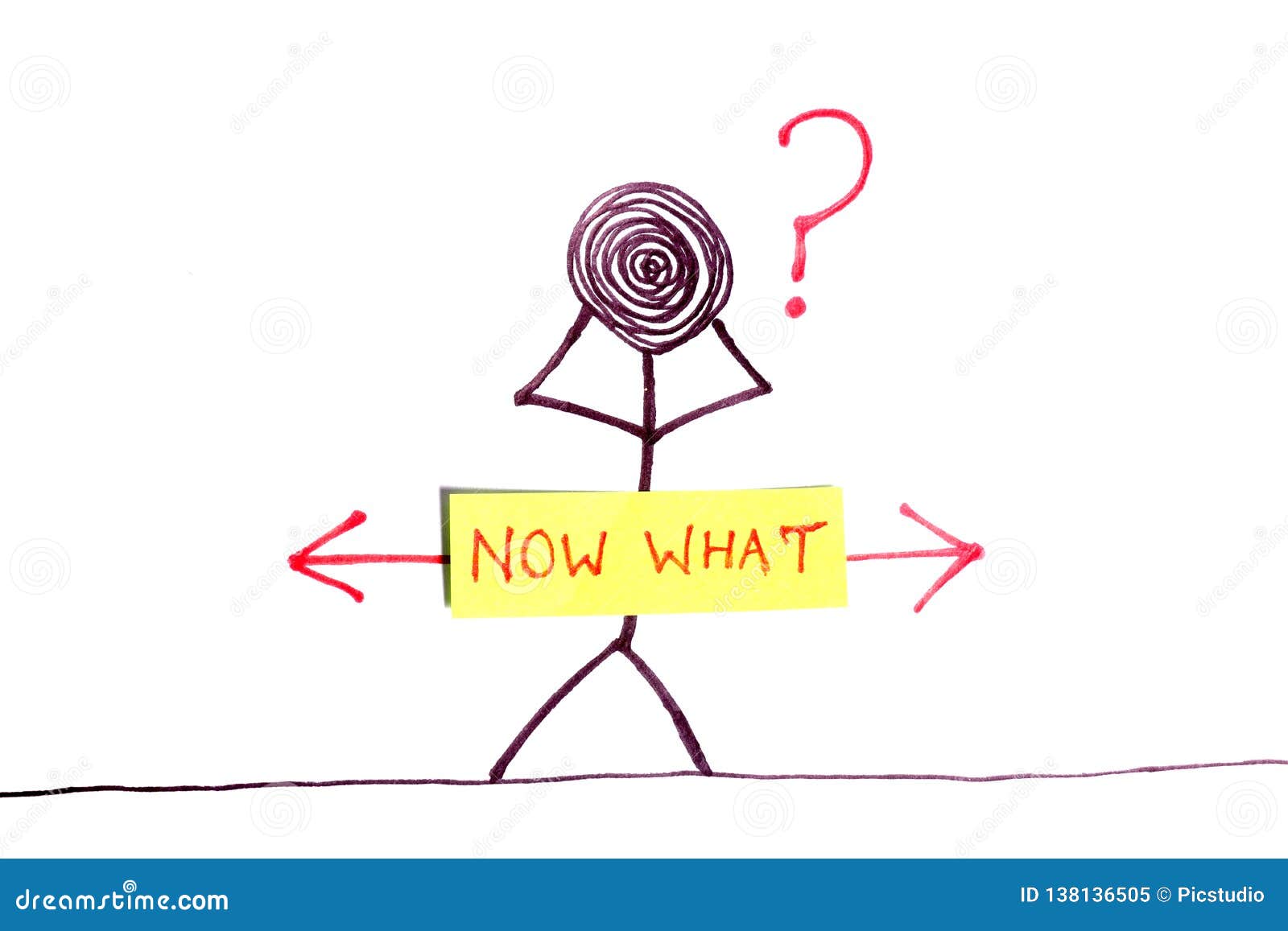 Confusion stock illustration. Illustration of confusion - 138136505