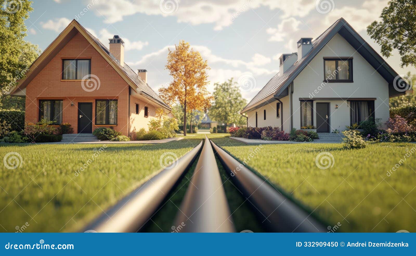 This Concept Shows a Private House Construction Using Big Plastic Pipes ...