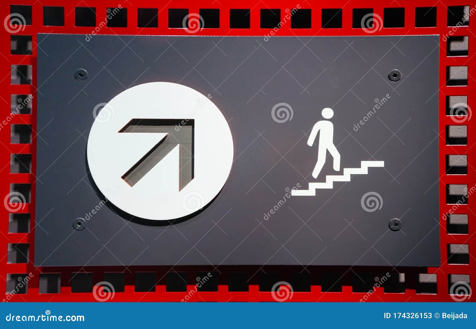 Upstairs Arrow Stock Photos - Download 85 Royalty Free Photos