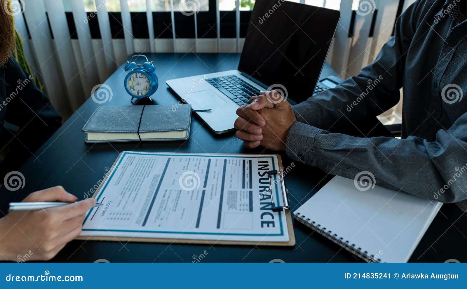 The Concept of Signing an Insurance Contract between the Customer and ...