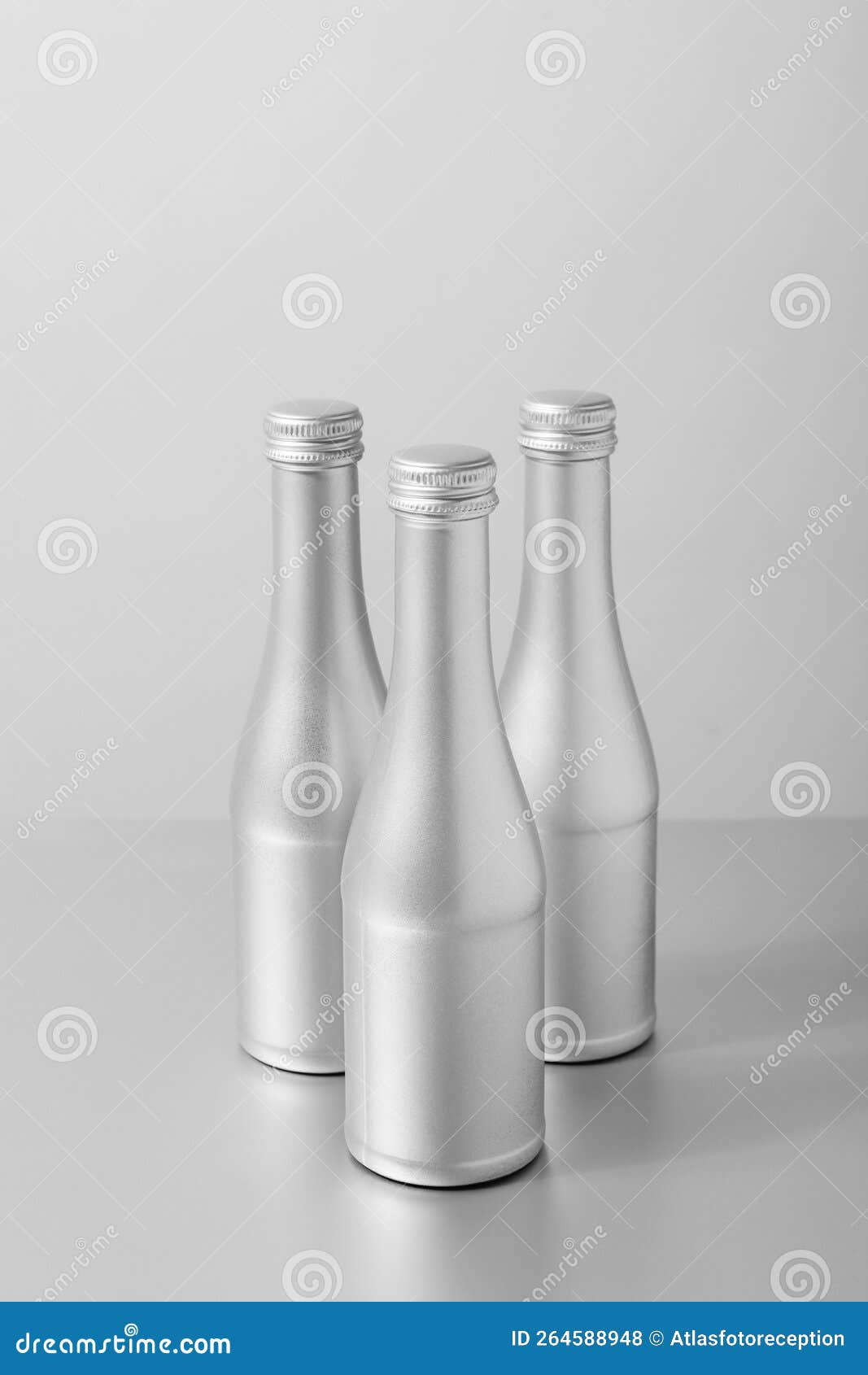 Concept of Silver, Different Silver Textures and Items Stock Photo ...