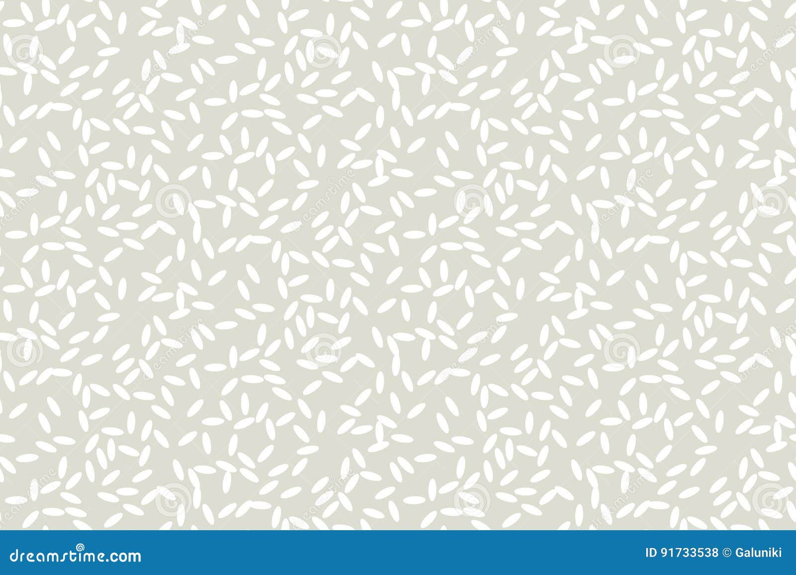 Rice Grain Vector Illustration. Labeled Educational Structure ...