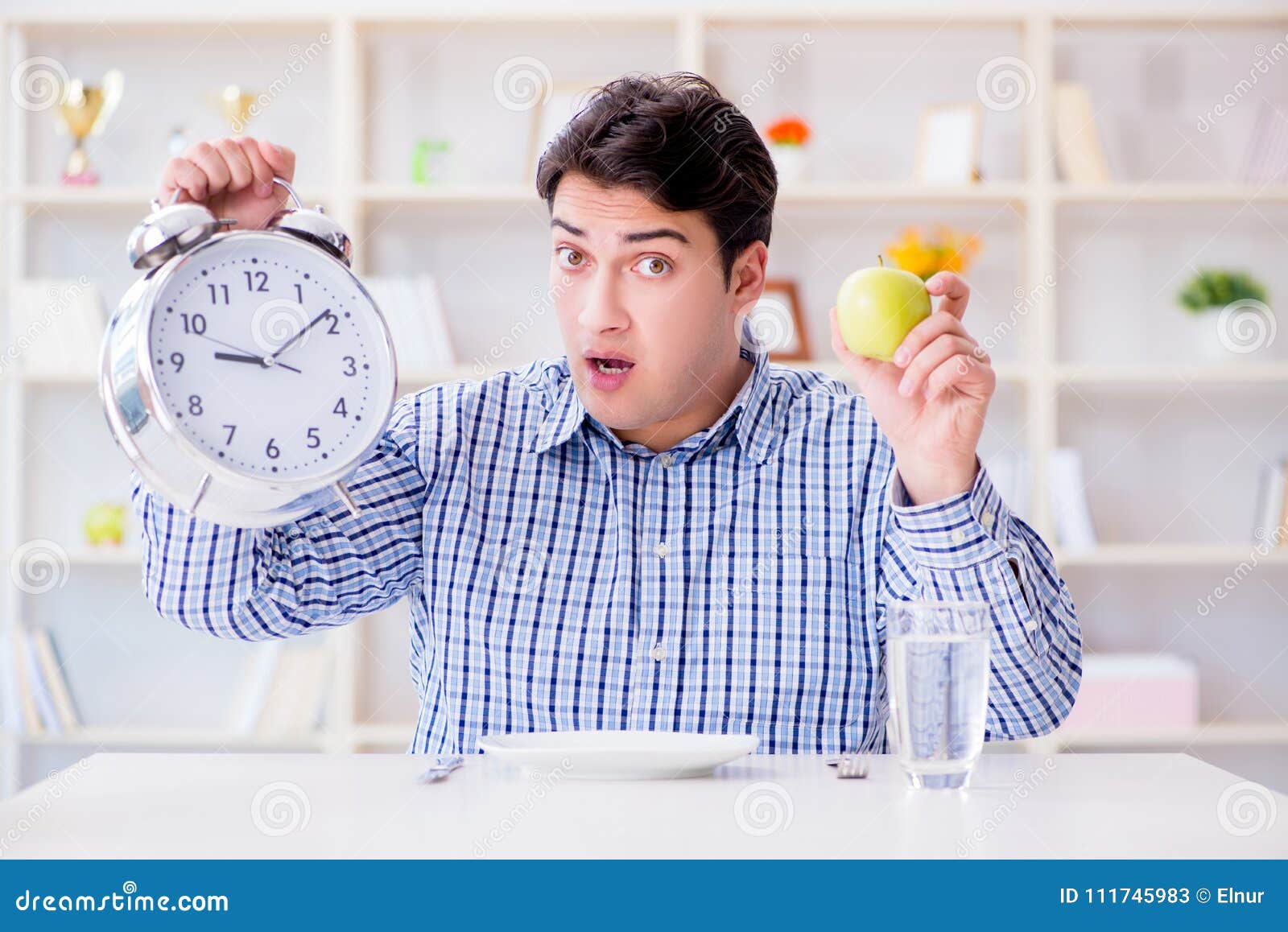 The Concept of Slow Service in the Restaurant Stock Image - Image of ...