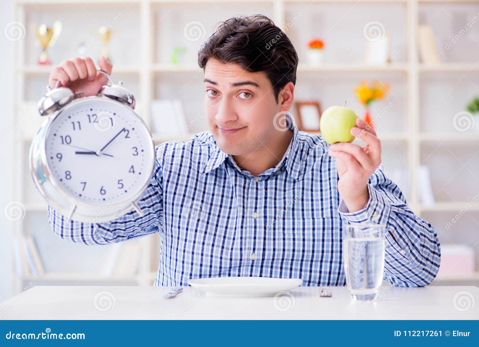 The Concept of Slow Service in the Restaurant Stock Image - Image of ...