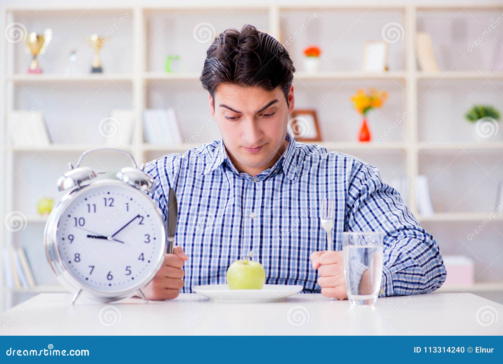 The Concept of Slow Service in the Restaurant Stock Photo - Image of ...