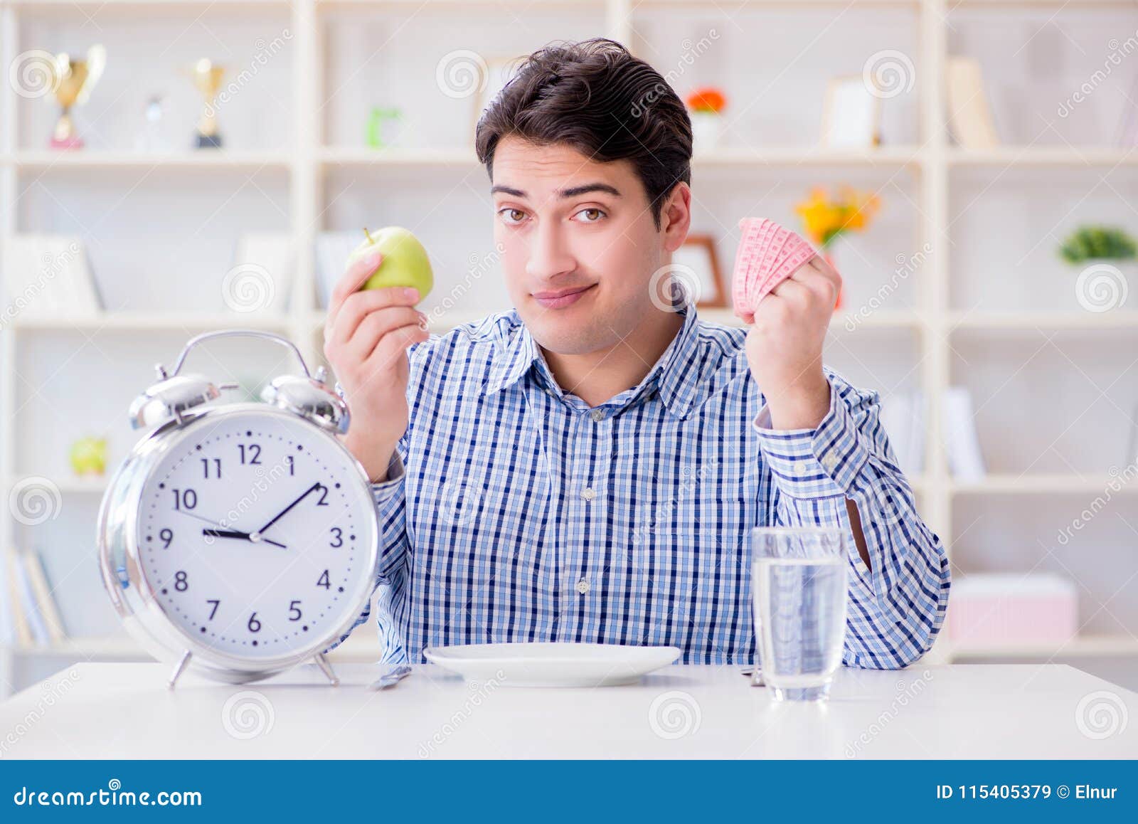 The Concept of Slow Service in the Restaurant Stock Image - Image of ...