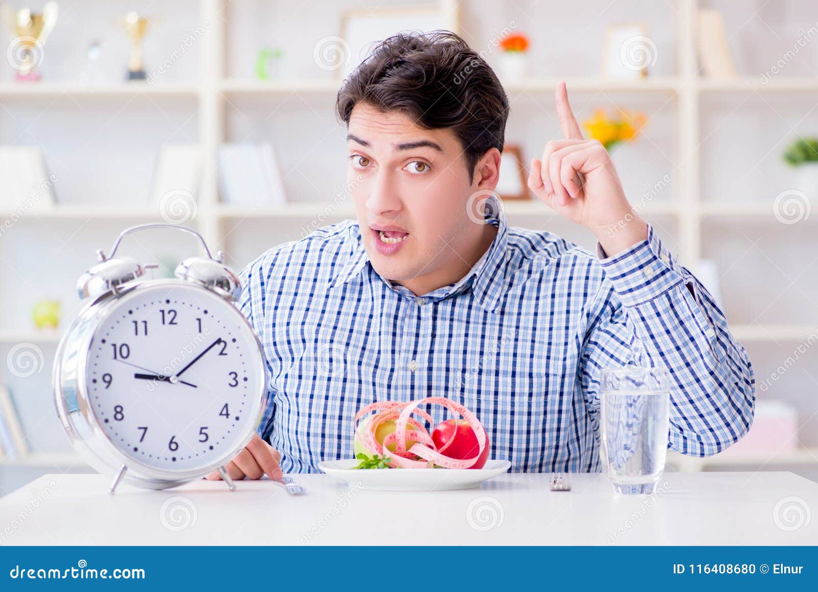 The Concept of Slow Service in the Restaurant Stock Photo - Image of ...