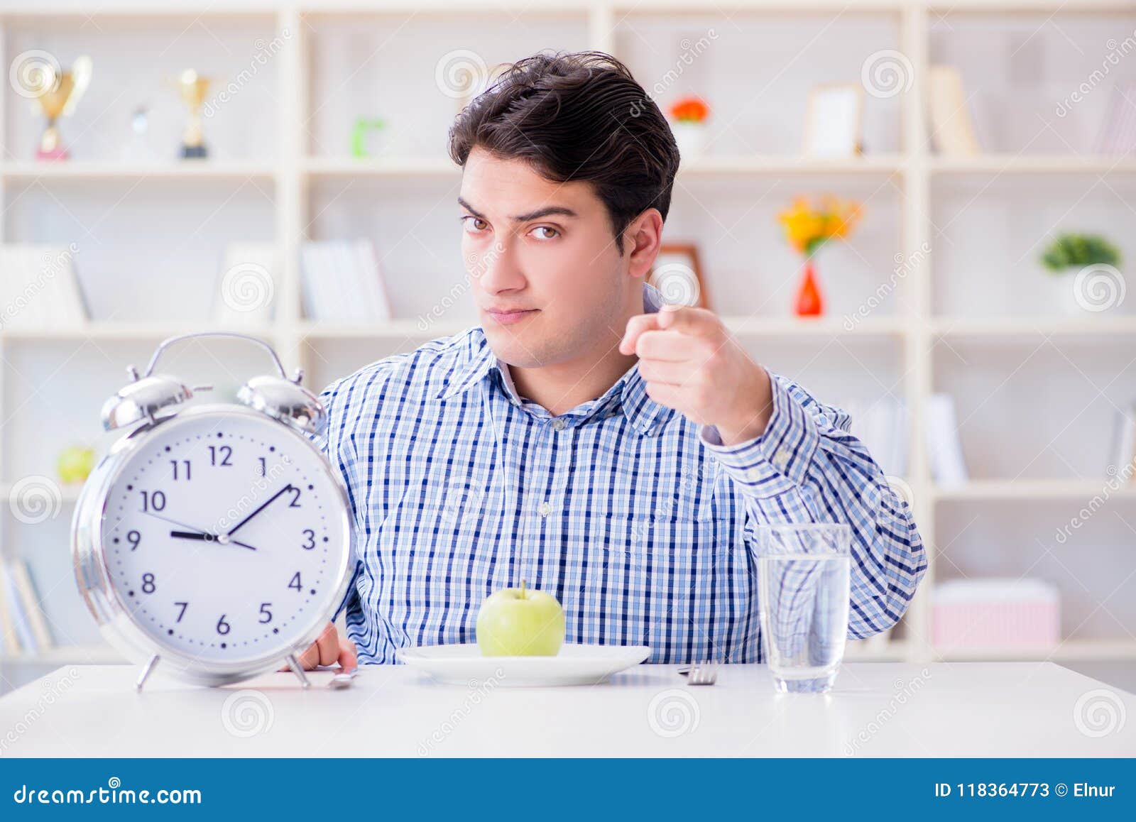 The Concept of Slow Service in the Restaurant Stock Image - Image of ...