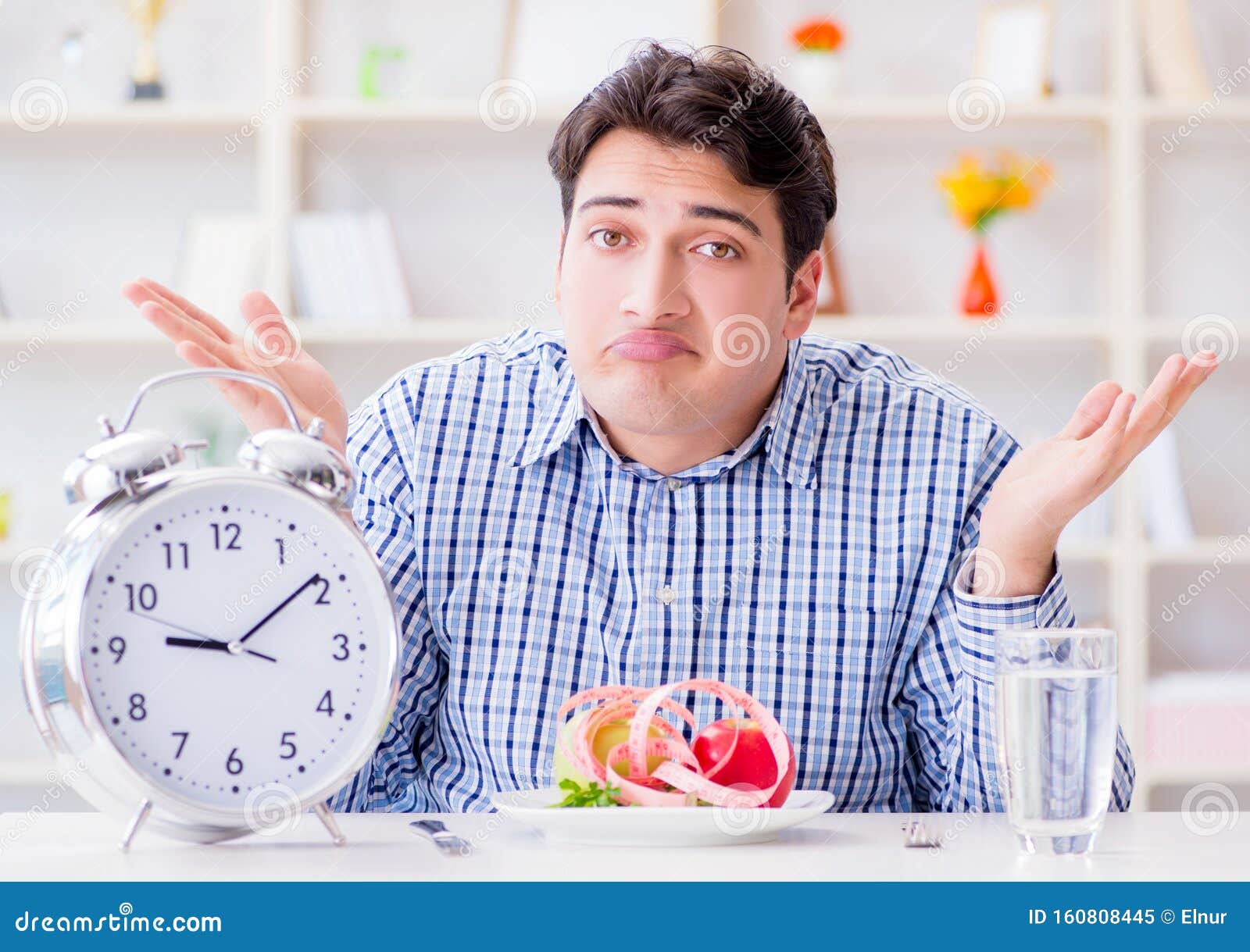 Concept of Slow Service in the Restaurant Stock Image - Image of lunch ...