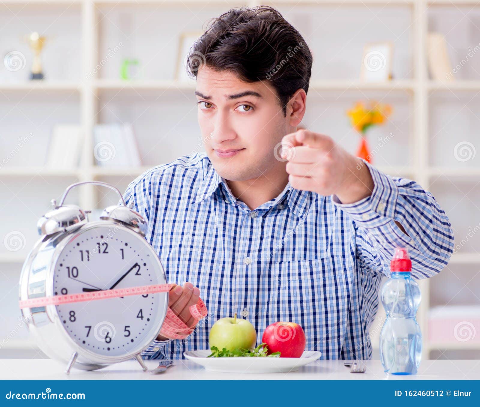 Concept of Slow Service in the Restaurant Stock Photo - Image of apple ...