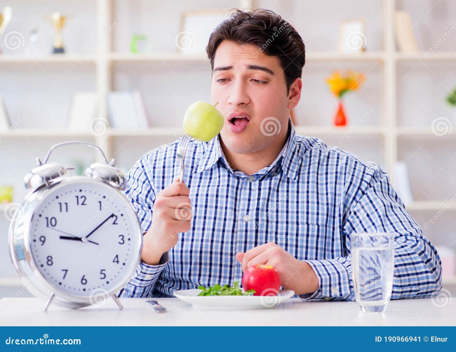 Concept of Slow Service in the Restaurant Stock Image - Image of late ...
