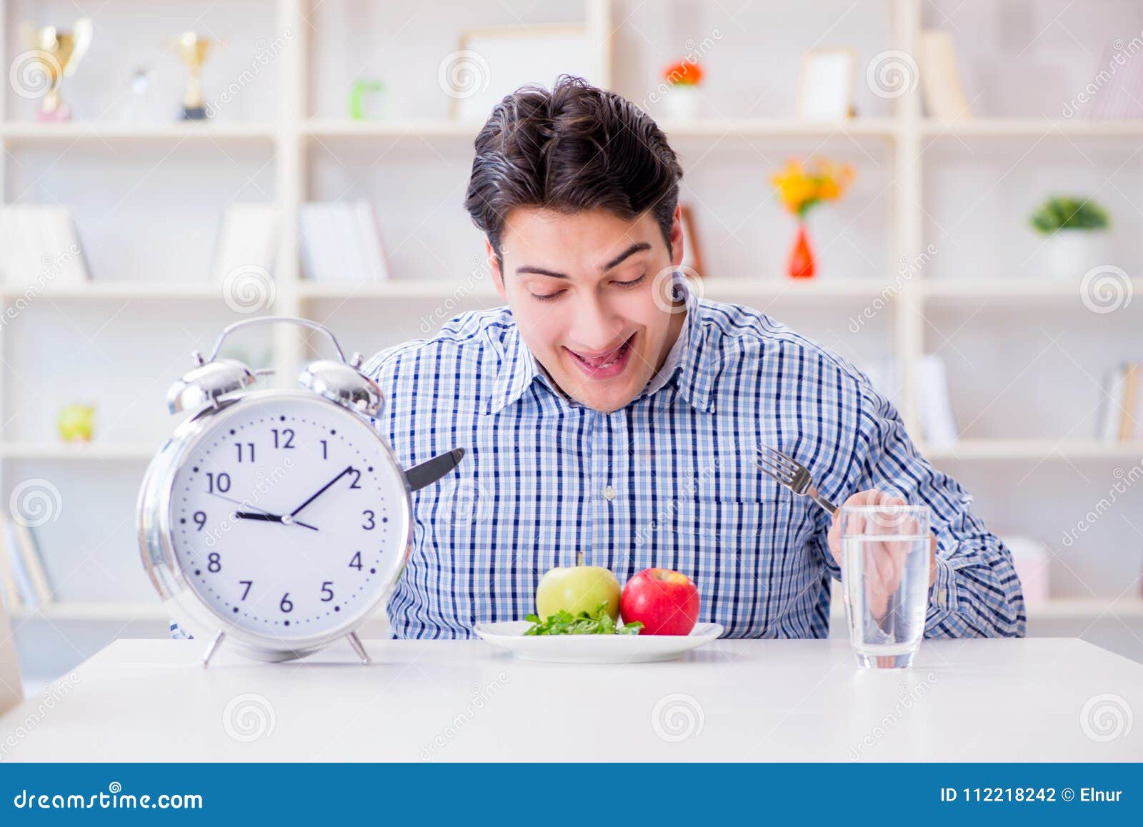 The Concept of Slow Service in the Restaurant Stock Photo - Image of ...