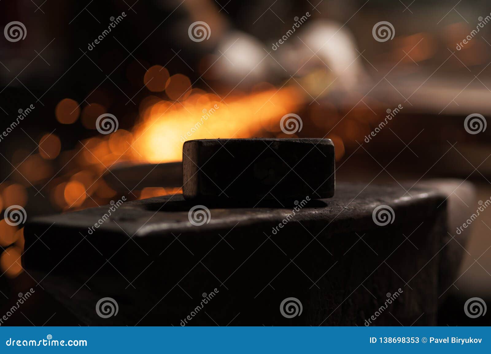 The Concept of Small Blacksmith Production Stock Image - Image of soot ...