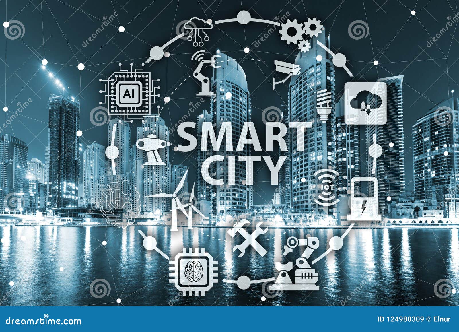 The Concept of Smart City and Internet of Things Stock Image - Image of ... The Concept of Smart City and Internet of Things Stock Image - Image of ...
