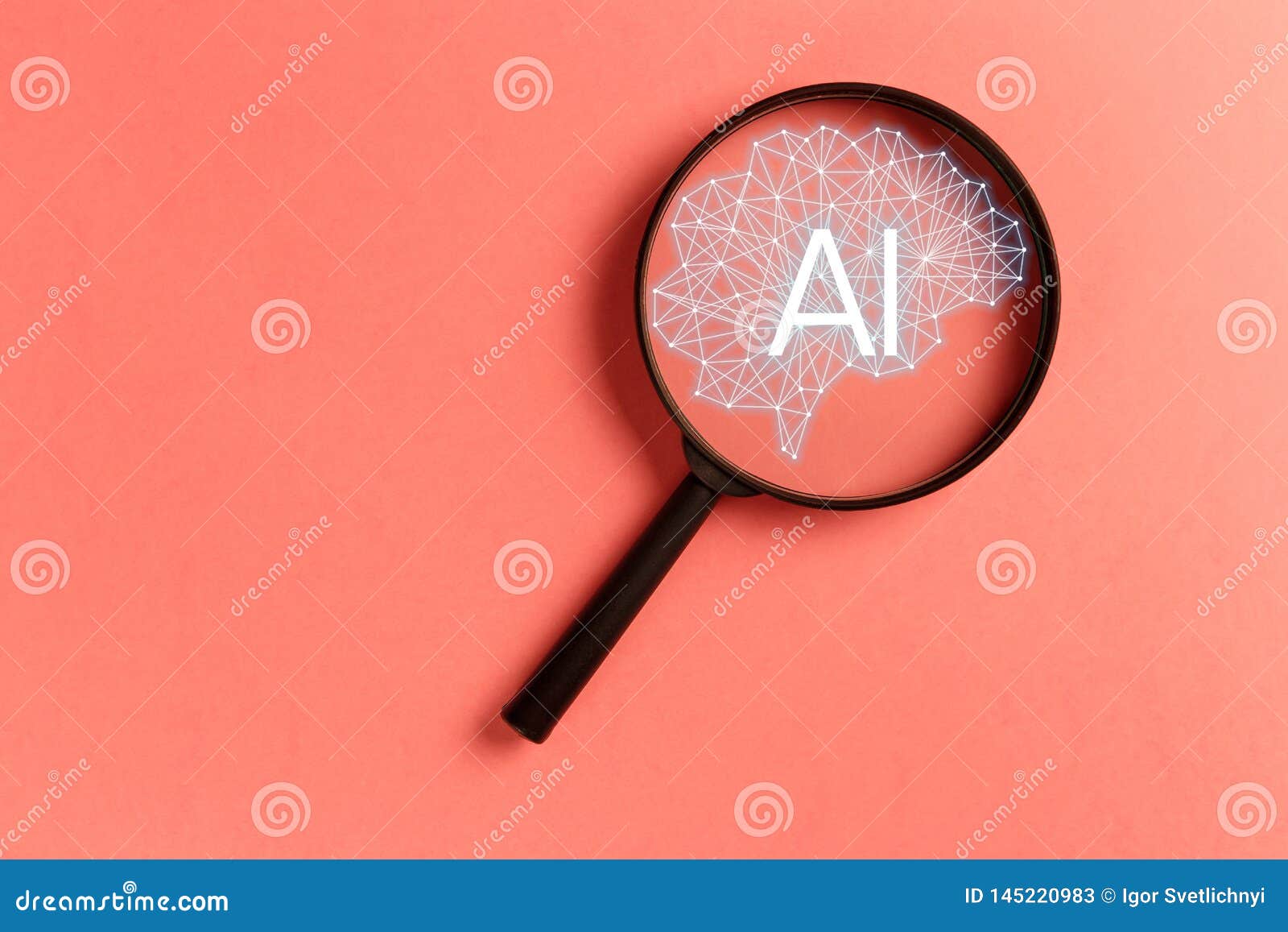 Concept smart search stock image. Image of brain, artificial - 145220983