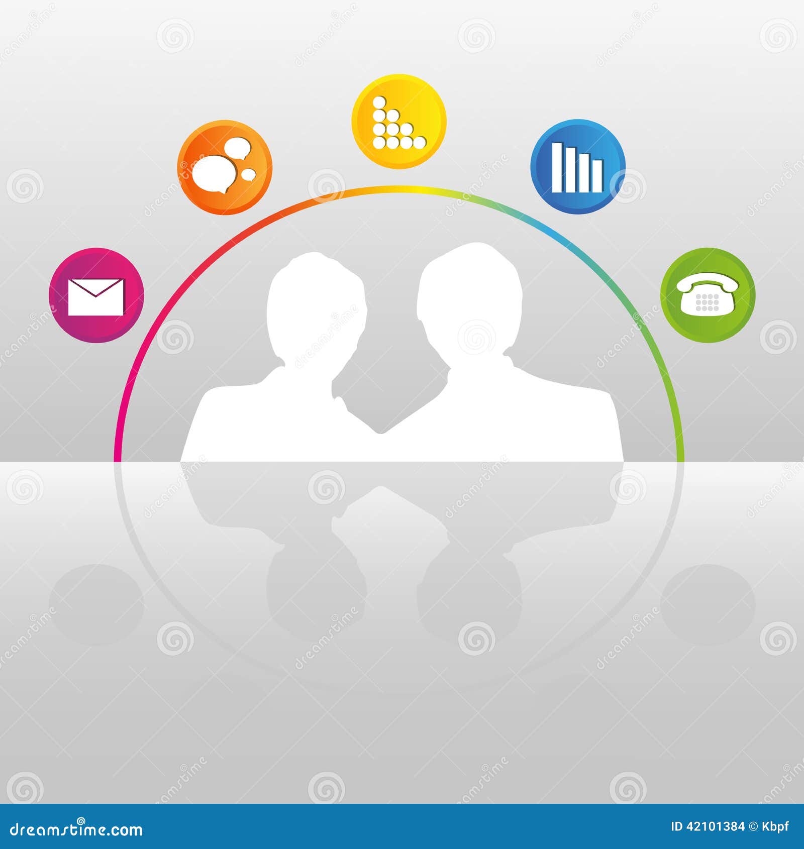 Concept of Social Interactions of People Stock Vector - Illustration of ...