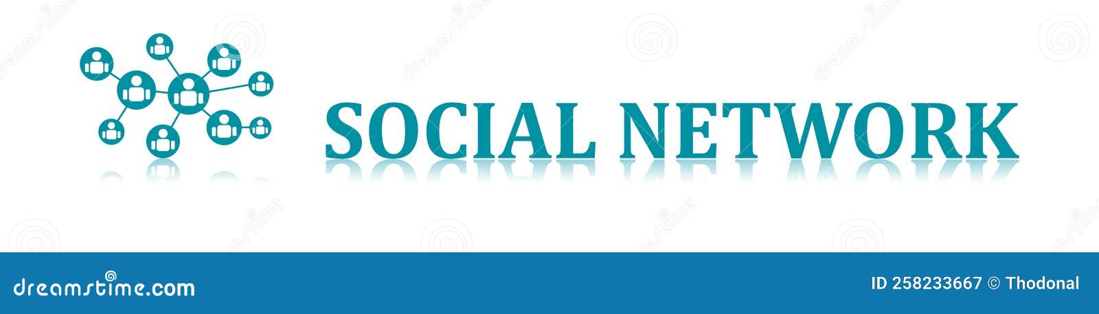 Concept of social network stock illustration. Illustration of phone ...