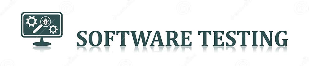 Concept of Software Testing Stock Illustration - Illustration of ...