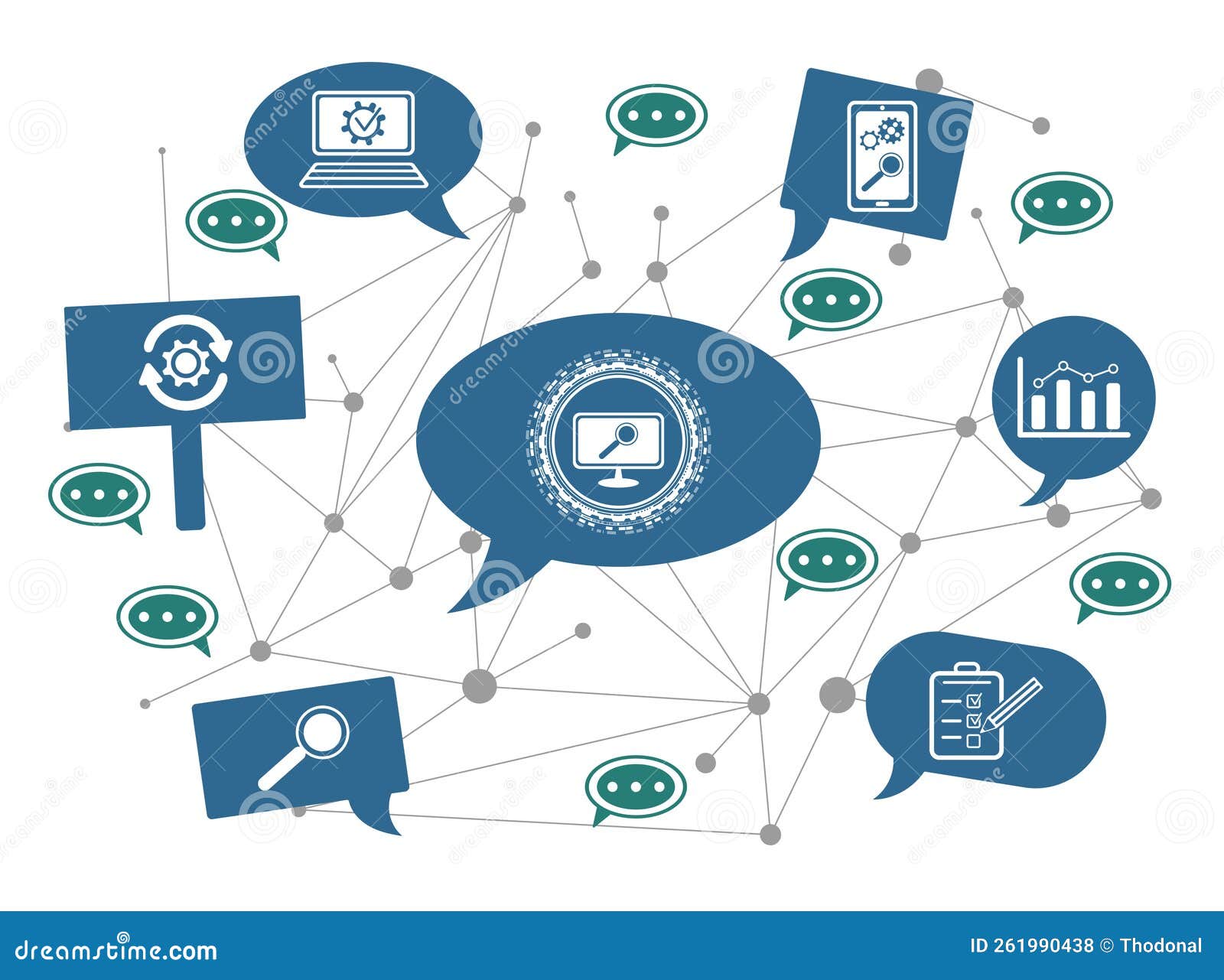 Concept of software update stock illustration. Illustration of bubble ...