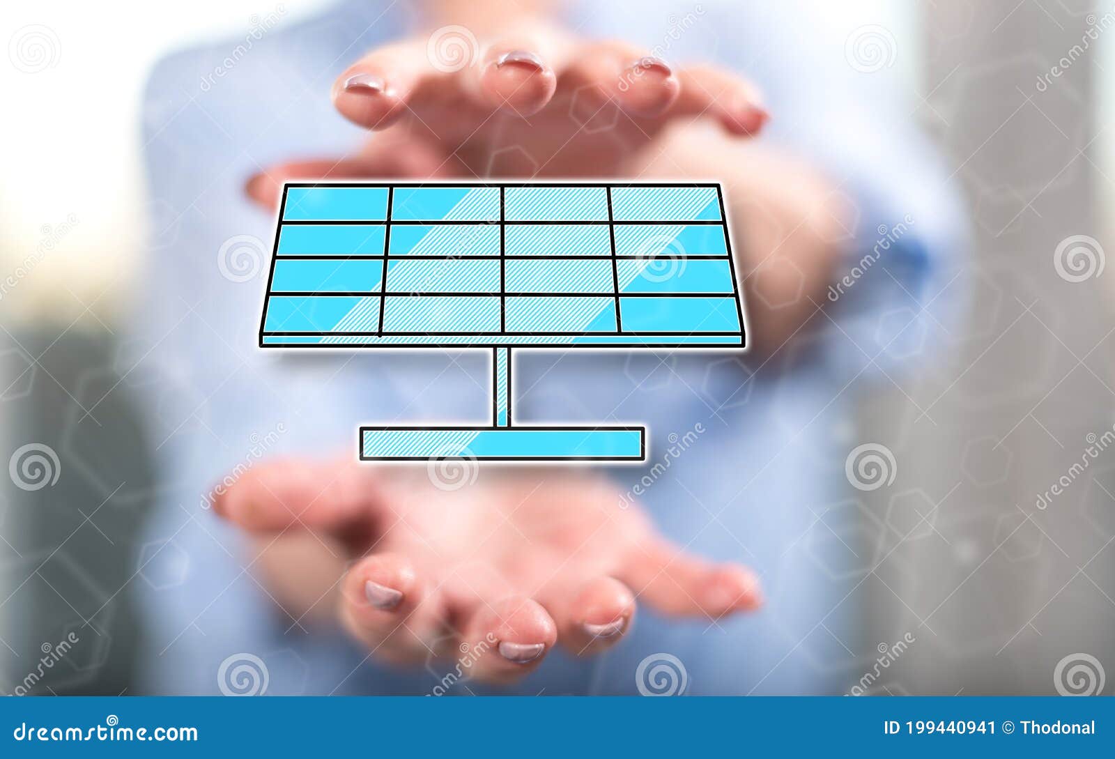 Concept of solar energy stock image. Image of power - 199440941
