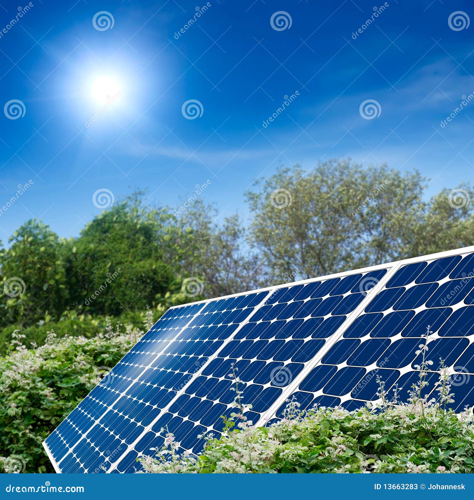 Concept of solar panel stock image. Image of solar, harness - 13663283