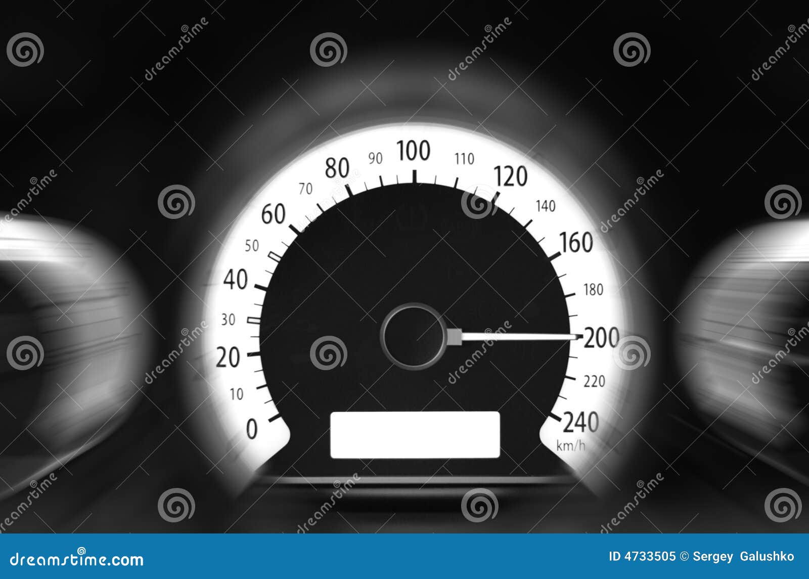 Concept Speed Black and White Stock Image - Image of driving, motorized ...